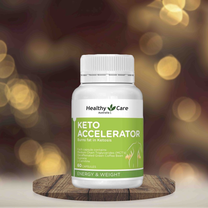 Healthy Care Keto Accelerator 60 Capsules | Supports Ketogenic Energy ...